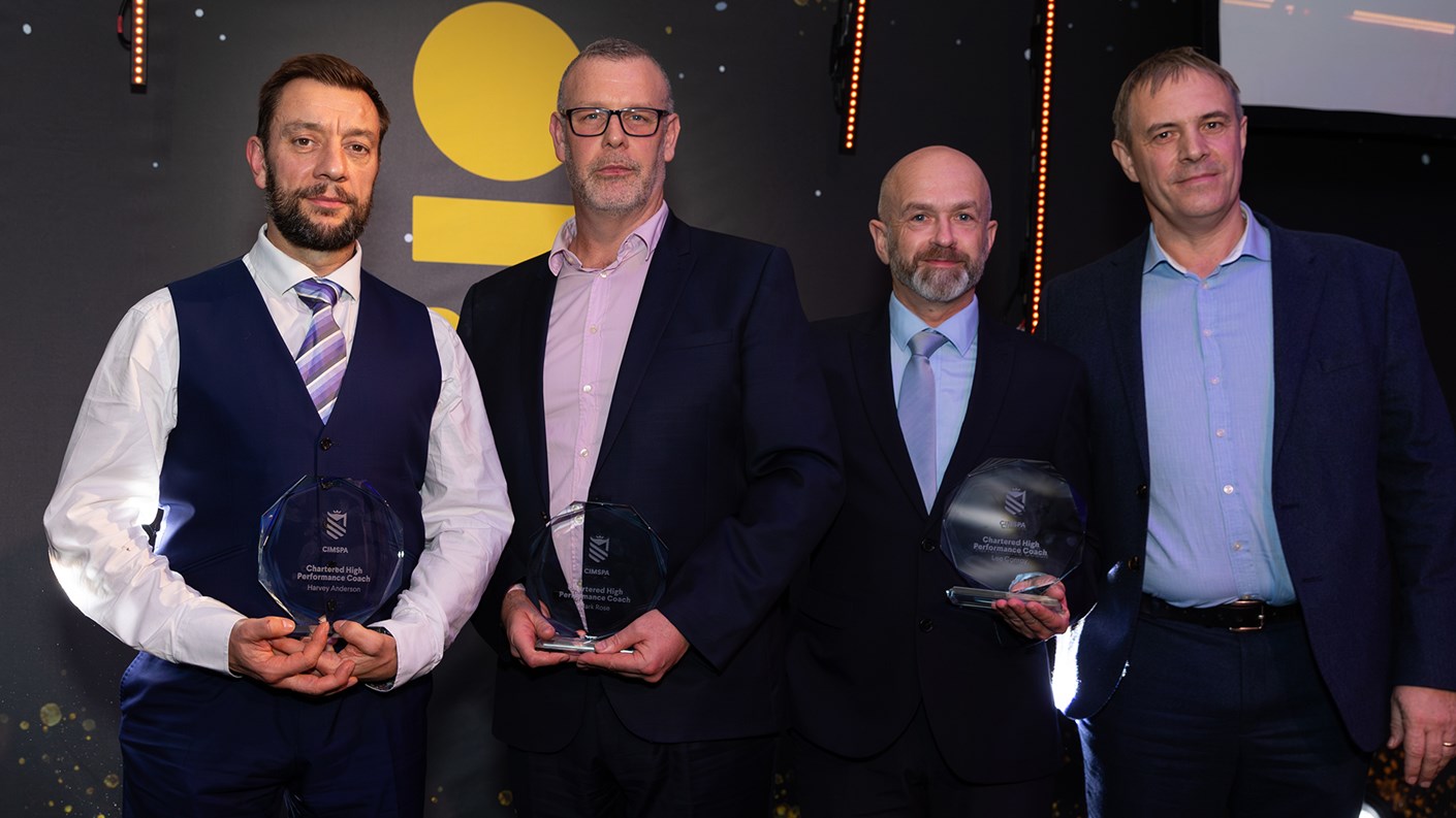 Chartered High Performance Coach graduates recognised at UK Coaching Awards