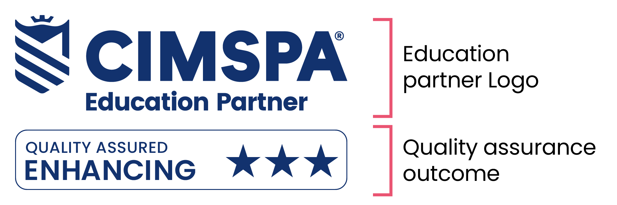 CIMSPA Education Partner quality assurance logo - CIMSPA